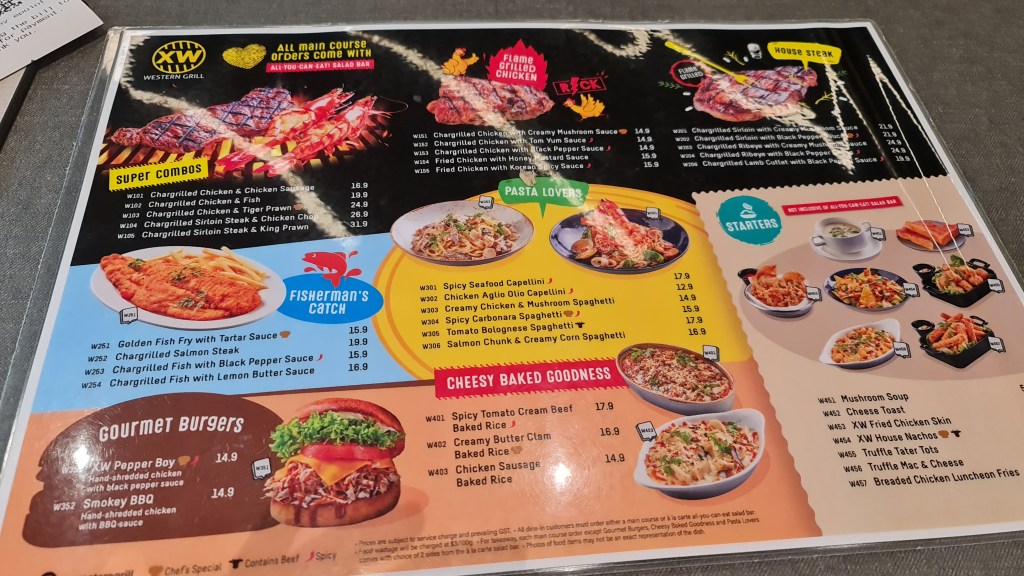 XW Western Grill – Changi Airport T2